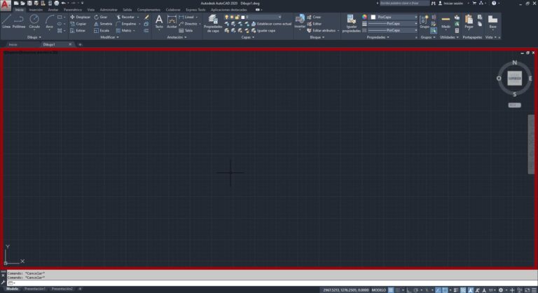 ᐈ Interfaz de AutoCAD | Los elementos más importantes【2025