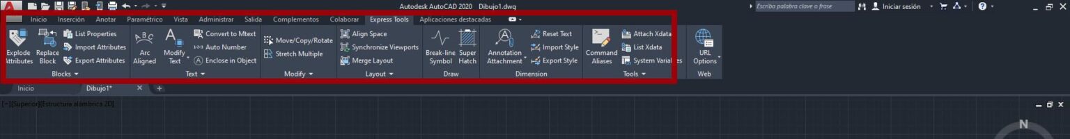 ᐈ Interfaz de AutoCAD | Los elementos más importantes【2025